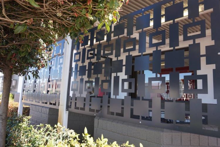 Phoenix Decorative Metal, Laser Cut Outdoor Screen, Aluminium Fence Perth